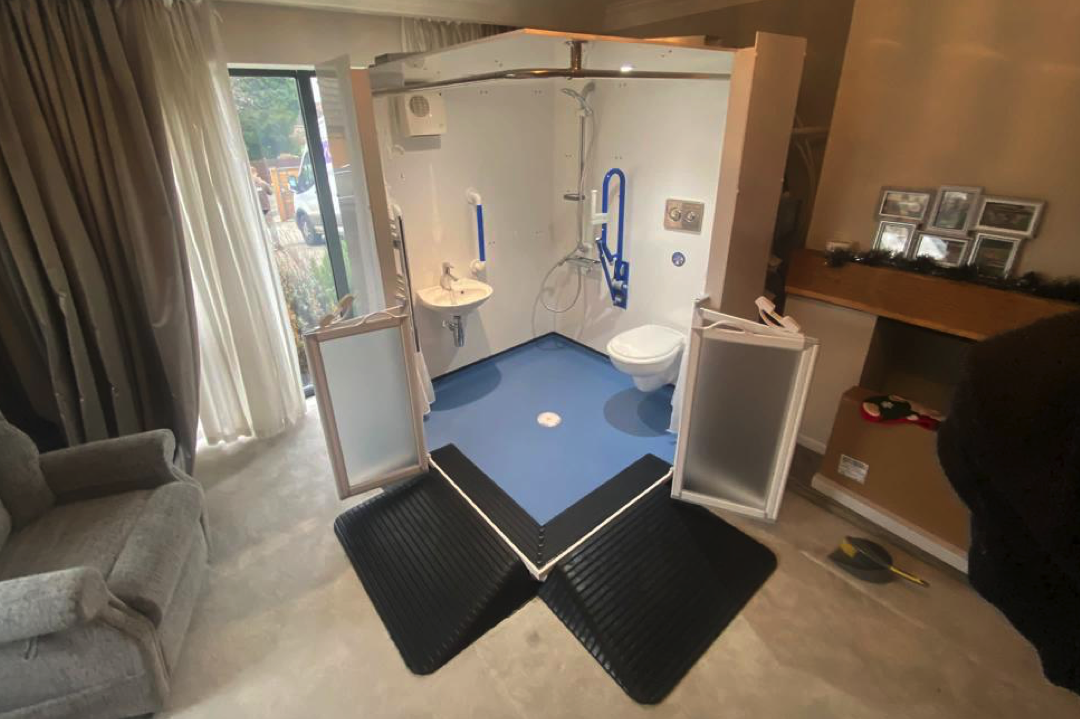WashPods are temporary wet room and toileting solutions for people at ...