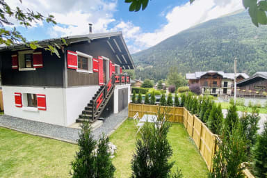 Charming Chalet With Garden In Les Houches - Passy