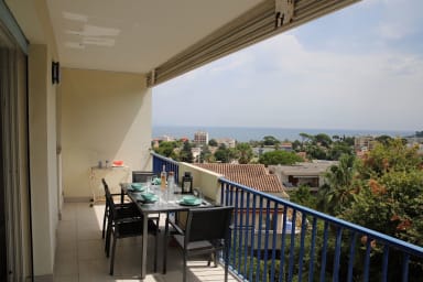 Spacious Apartment With Balcony And Sea View - Antibes