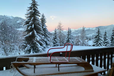 Appartement Avec Balcon à 10 Min à Pied Des Pistes - Megève