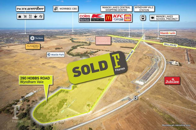 290 Hobbs Road, Wyndham Vale VIC 3024 - Sold Land & Development ...