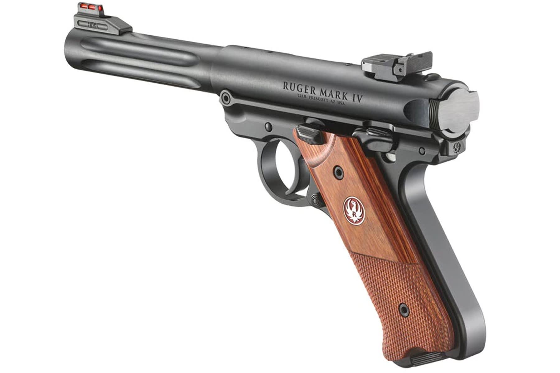 Ruger Mark Mk IV TALO Hunter .22 LR 10+1 Blued Wood Grips 40177 FREE SHIP! - Semi Auto Pistols ...
