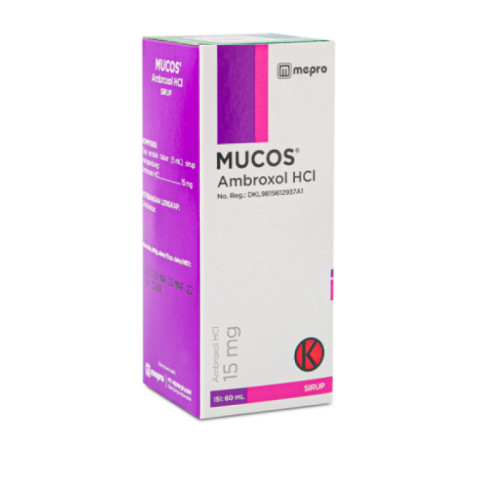 Mucos 15 mg Sirup 60 ml - Manfaat, Kandungan, Dosis, dan Efek Samping