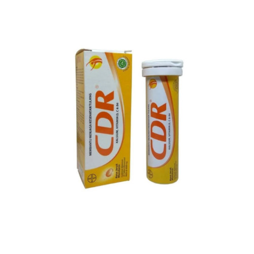 CDR Effervescent 15 Tablet - Manfaat, Kandungan, Dosis, dan Efek Samping