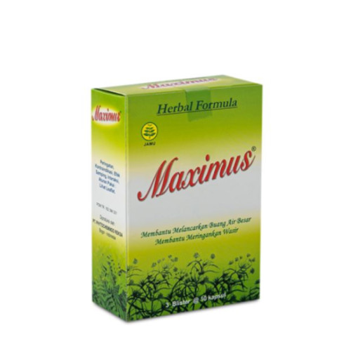 Maximus 30 Kapsul - Manfaat, Kandungan, Dosis, dan Efek Samping