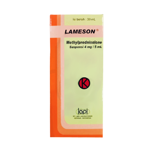 Lameson 4 mg Suspensi 30 ml - Manfaat, Kandungan, Dosis, dan Efek Samping