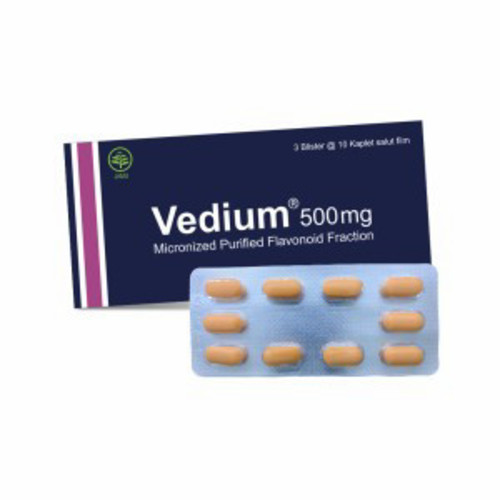 Vedium 10 Kaplet - Manfaat, Kandungan, Dosis, dan Efek Samping