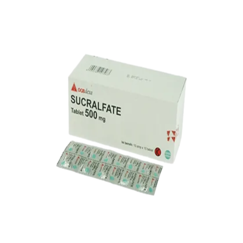 Sucralfate 500 mg 10 Tablet Dexa - Manfaat, Kandungan, Dosis, dan Efek ...