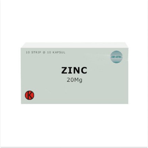 Zinc 20 mg 10 Tablet Holi - Manfaat, Kandungan, Dosis, dan Efek Samping