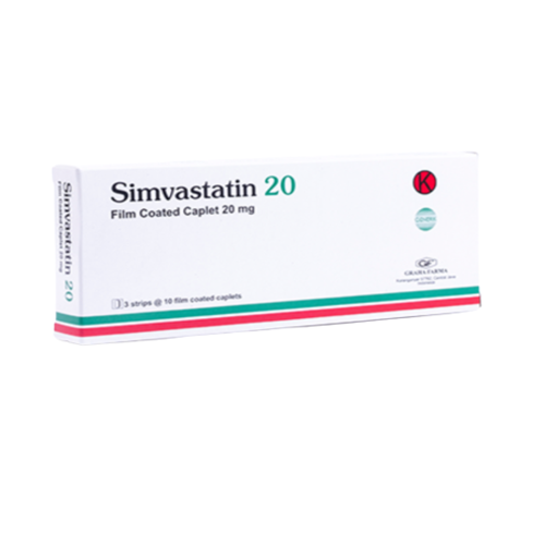 Graha Farma Logo Simvastatin 20 Mg 10 Tablet Graha Farma Alodokter