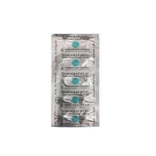 Simvastatin 10 Mg 10 Tablet Sampharindo - Alodokter Shop