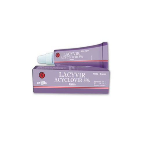 Lacyvir 5% Krim 5 g - Alodokter Shop