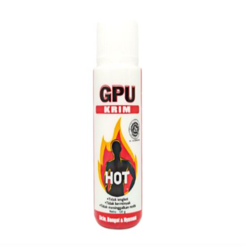 GPU Krim Hot 120 g - Alodokter Shop