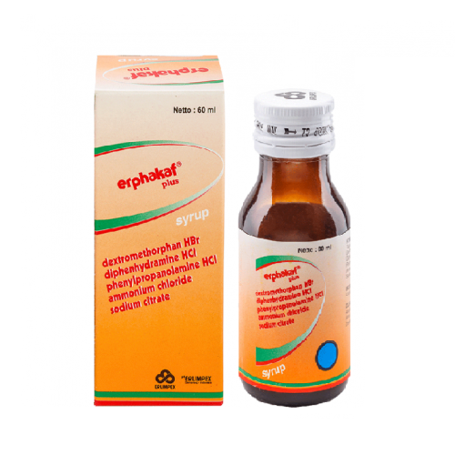 Erphakaf Plus Sirup 60 ml - Alodokter Shop