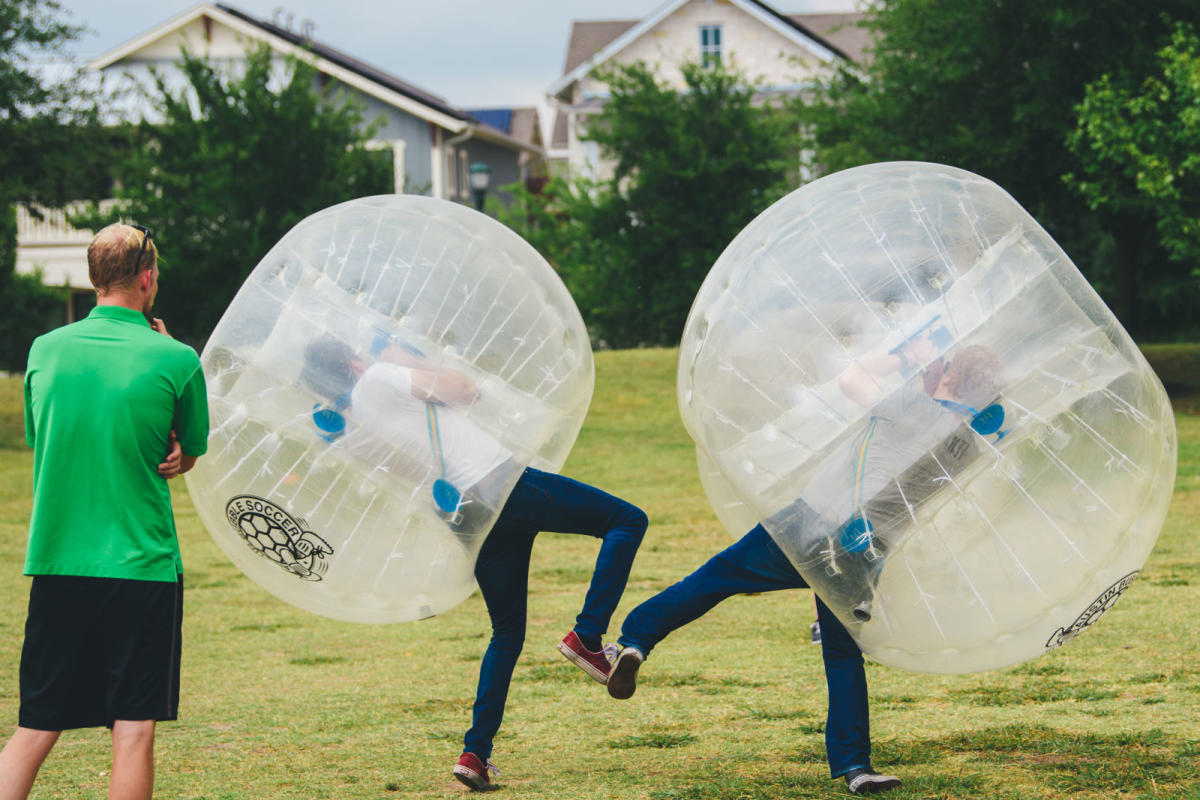 PHOTOS: Austin Bubble Soccer