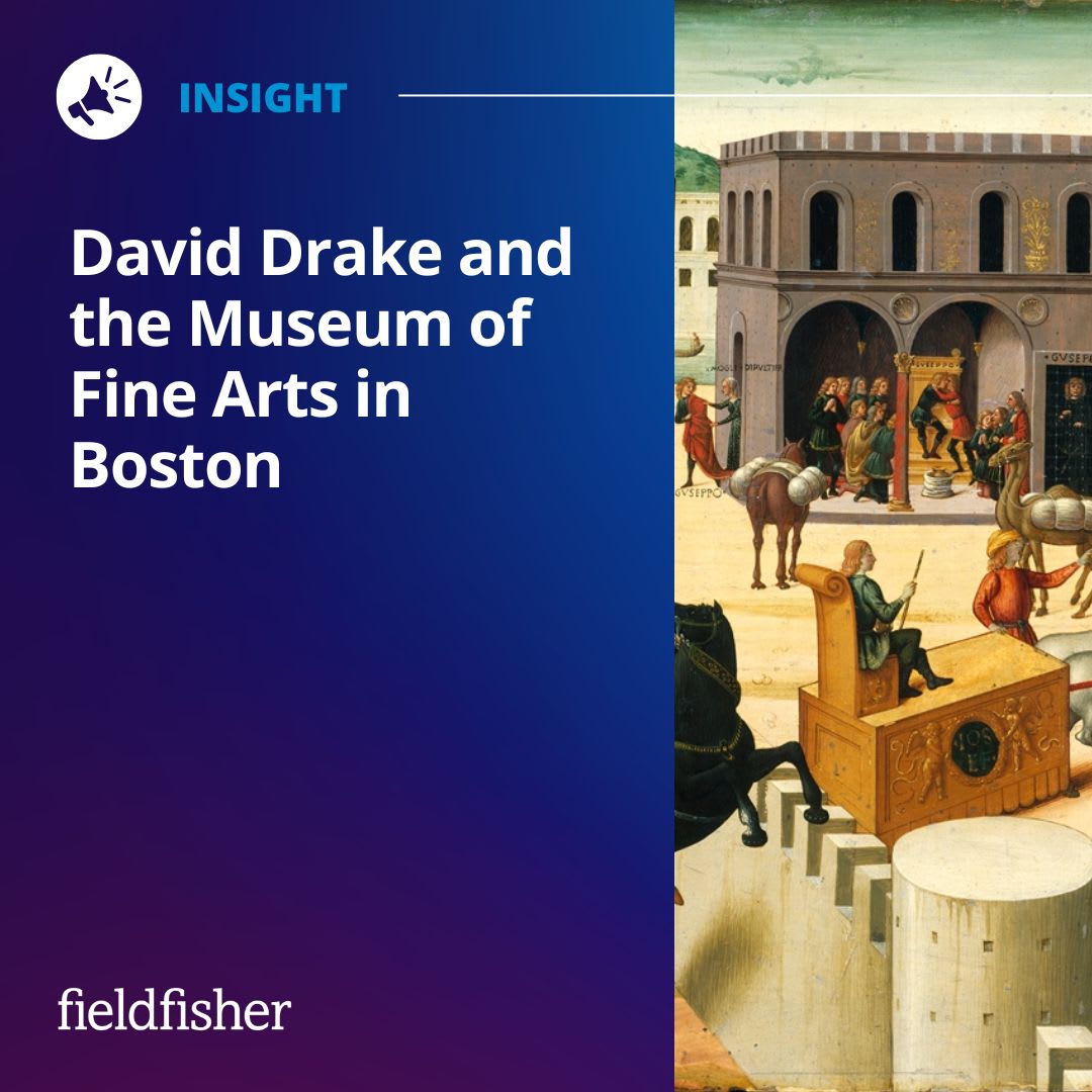 David Drake and the Museum of Fine Arts in Boston