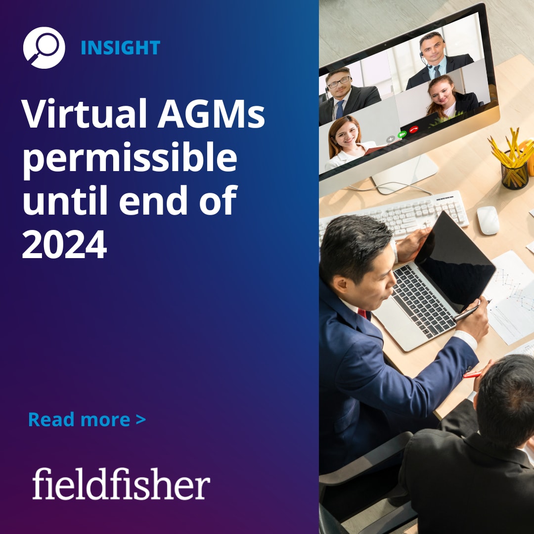 Virtual AGMs permissible until end of 2024