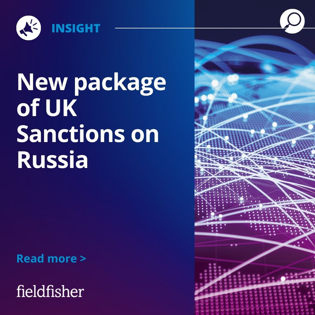 New package of UK Sanctions on Russia