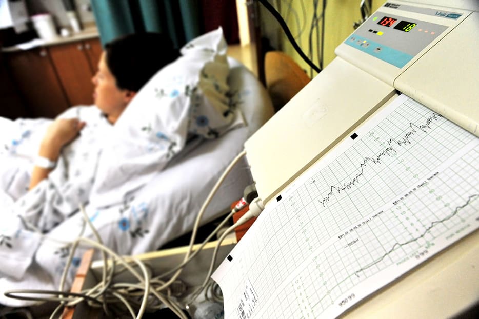 Child with lifelong disabilities following birth failures