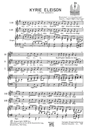 Kyrie eleison | Notebutikken