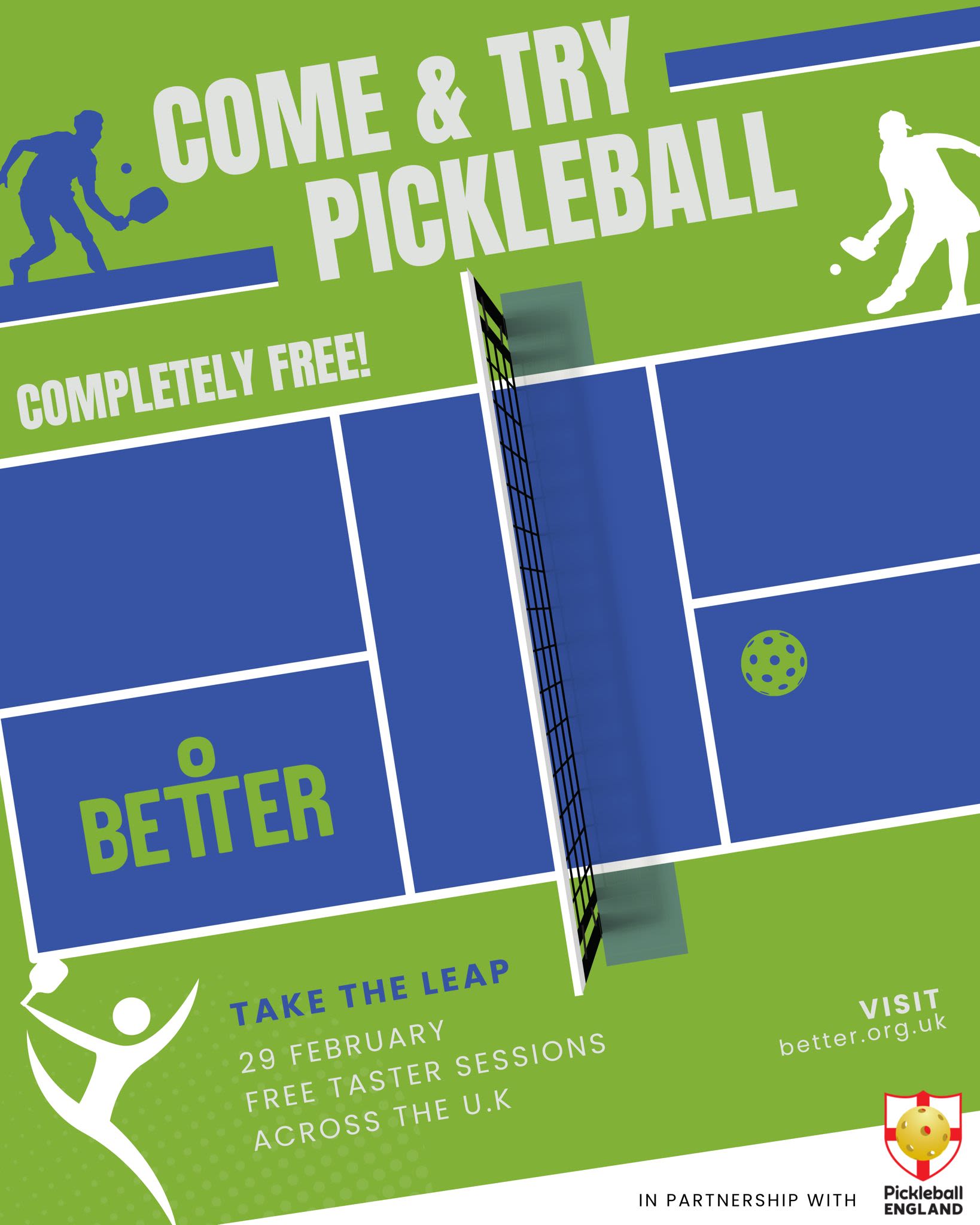 Pickleball at Lisnasharragh Leisure Centre I East Belfast I Better