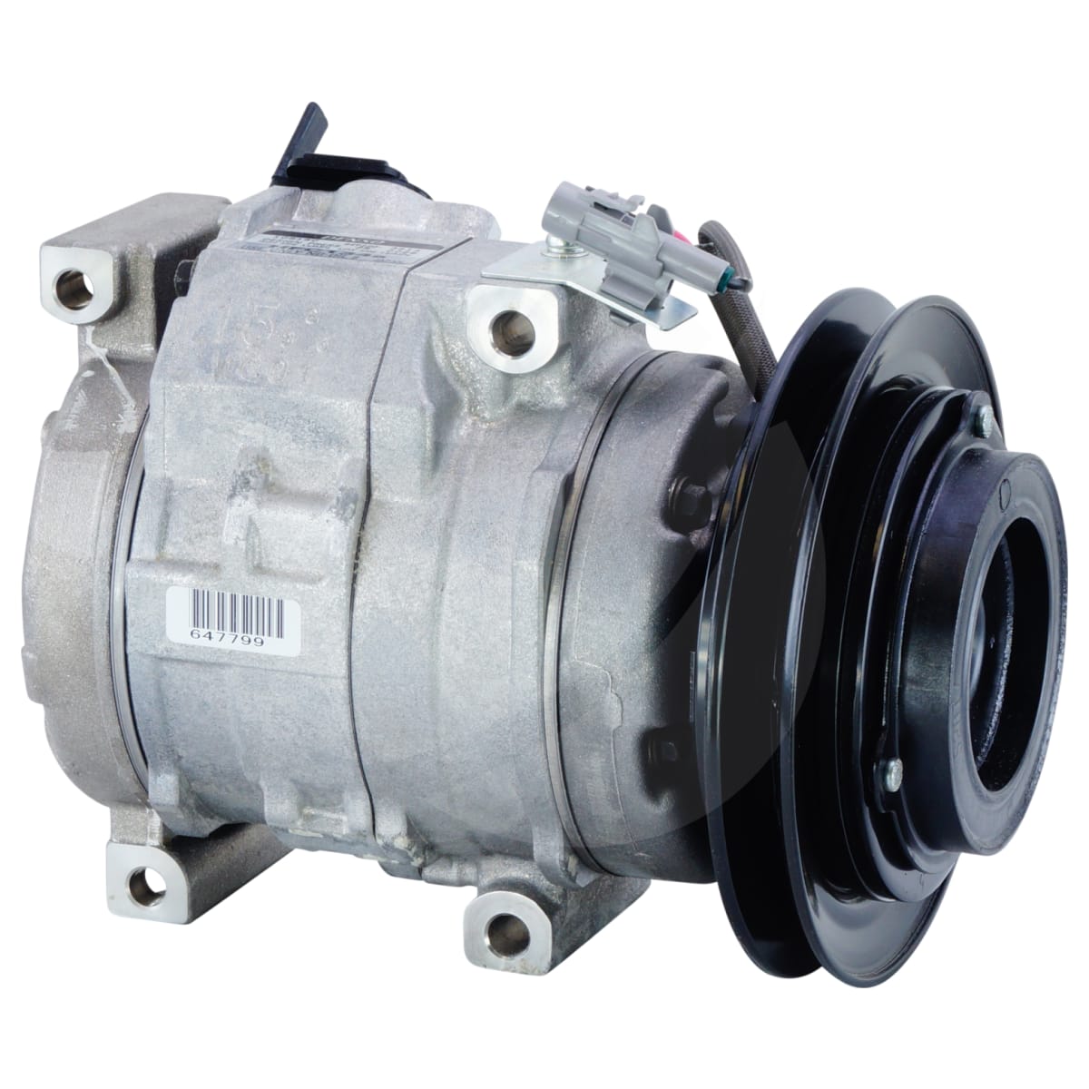 COMPRESSOR, HINO DYNA, 4.5L, 4.6L, DENSO, 10S15C, 24V, 1A