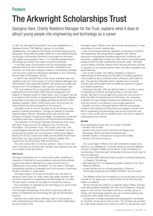 The Arkwright Scholarships Trust - The Institution of Structural Engineers