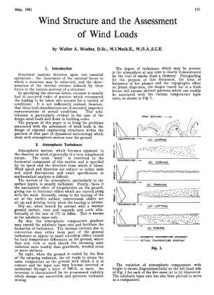 Wind Structure and the Assessment of Wind Loads - The Institution of ...