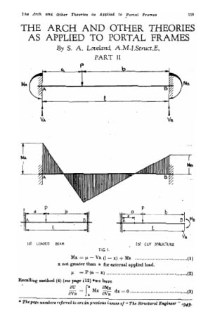 The Arch and other Theories as Applied to Portal Frames - The ...