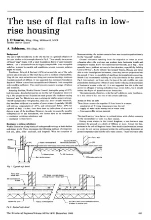The Use of Flat Rafts in Low-Rise Housing - The Institution of ...