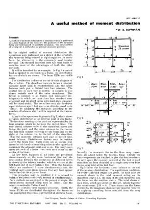 A Useful Method of Moment Distribution - The Institution of Structural ...