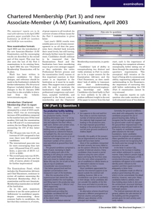 examinations - The Institution of Structural Engineers
