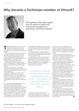 Viewpoint: Why become a Technical Member of IStructE? - The Institution ...