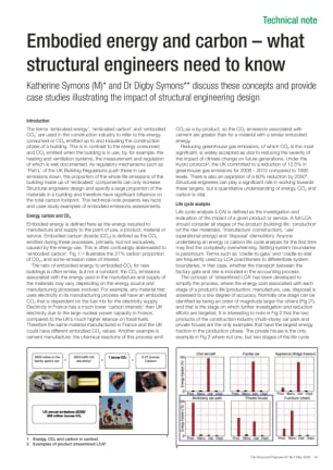 Embodied energy and carbon - what structural engineers need to know ...