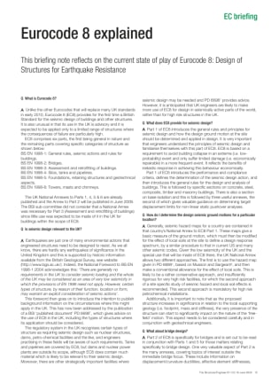 Eurocode 8 explained - The Institution of Structural Engineers