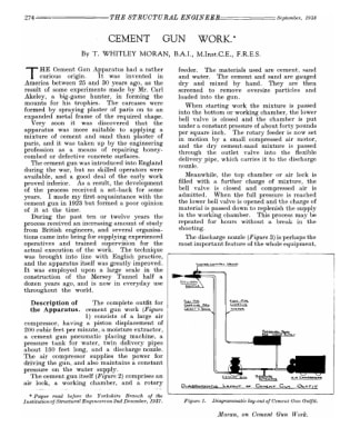 Cement Gun Work - The Institution of Structural Engineers