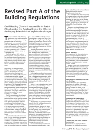 Revised Part A of the Building Regulations - The Institution of ...