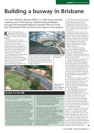 Project: Busway screen - The Institution of Structural Engineers