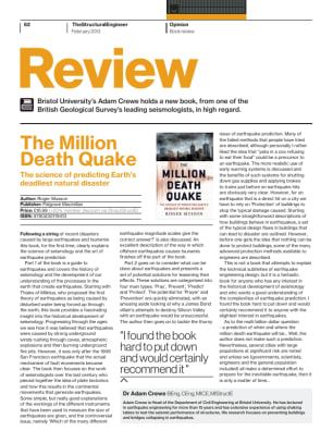 Book review: The Million Death Quake - The Institution of Structural ...