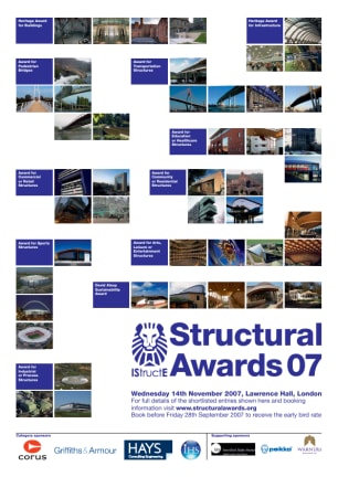 Flyer: Structural Awards 2007 - The Institution of Structural Engineers