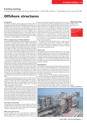Offshore structures - The Institution of Structural Engineers
