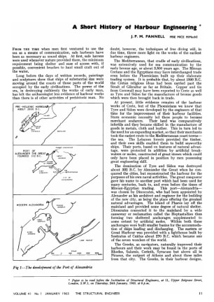 A Short History of Harbour Engineering - The Institution of Structural ...