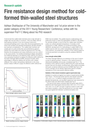 Fire resistance design method for cold-formed thin-walled steel ...