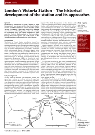 London's Victoria station - the historical development of the station ...