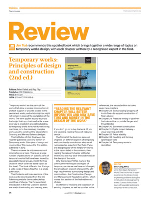 Book review: Temporary works: Principles of design and construction ...