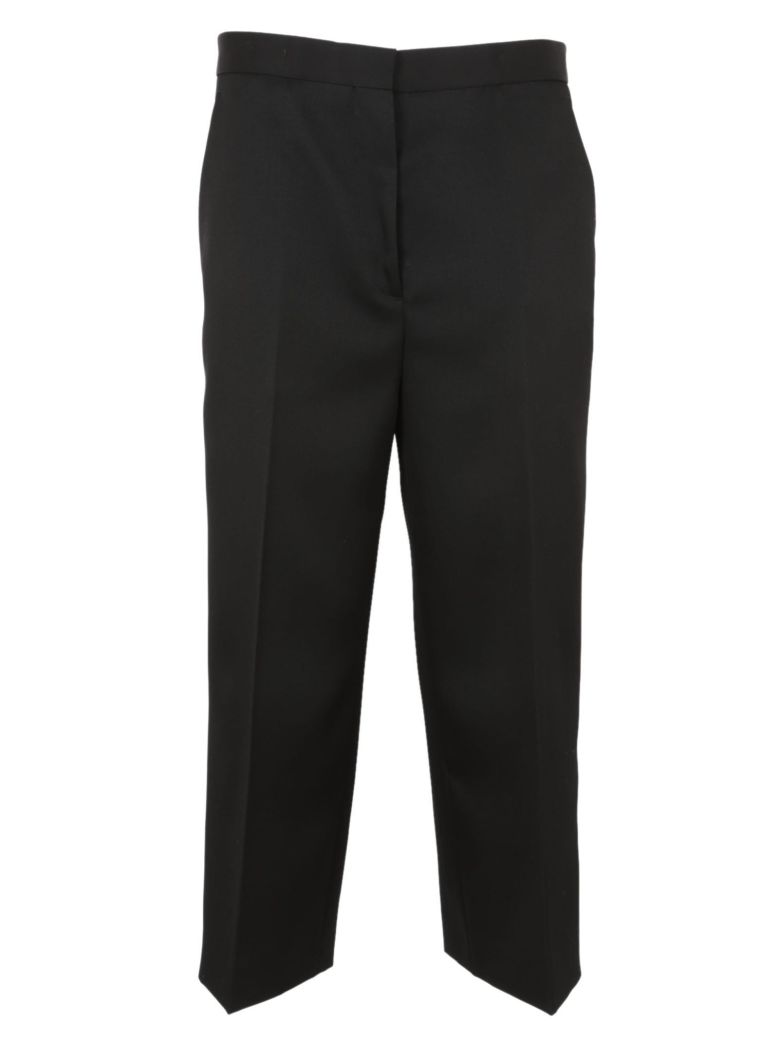 ROCHAS Cropped Trousers in Black | ModeSens