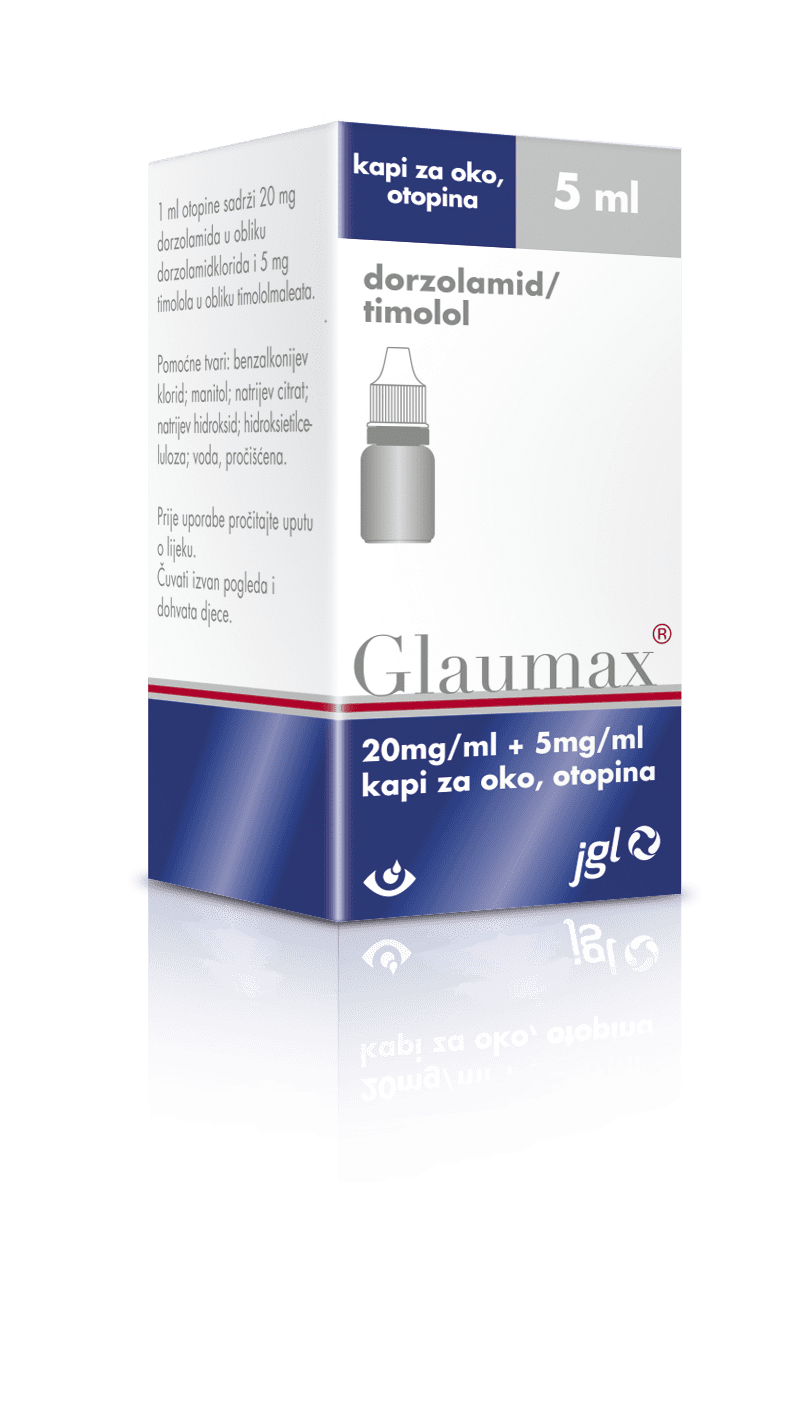 Glaumax 20 mg/ml + 5 mg/ml kapi za oko - JGL