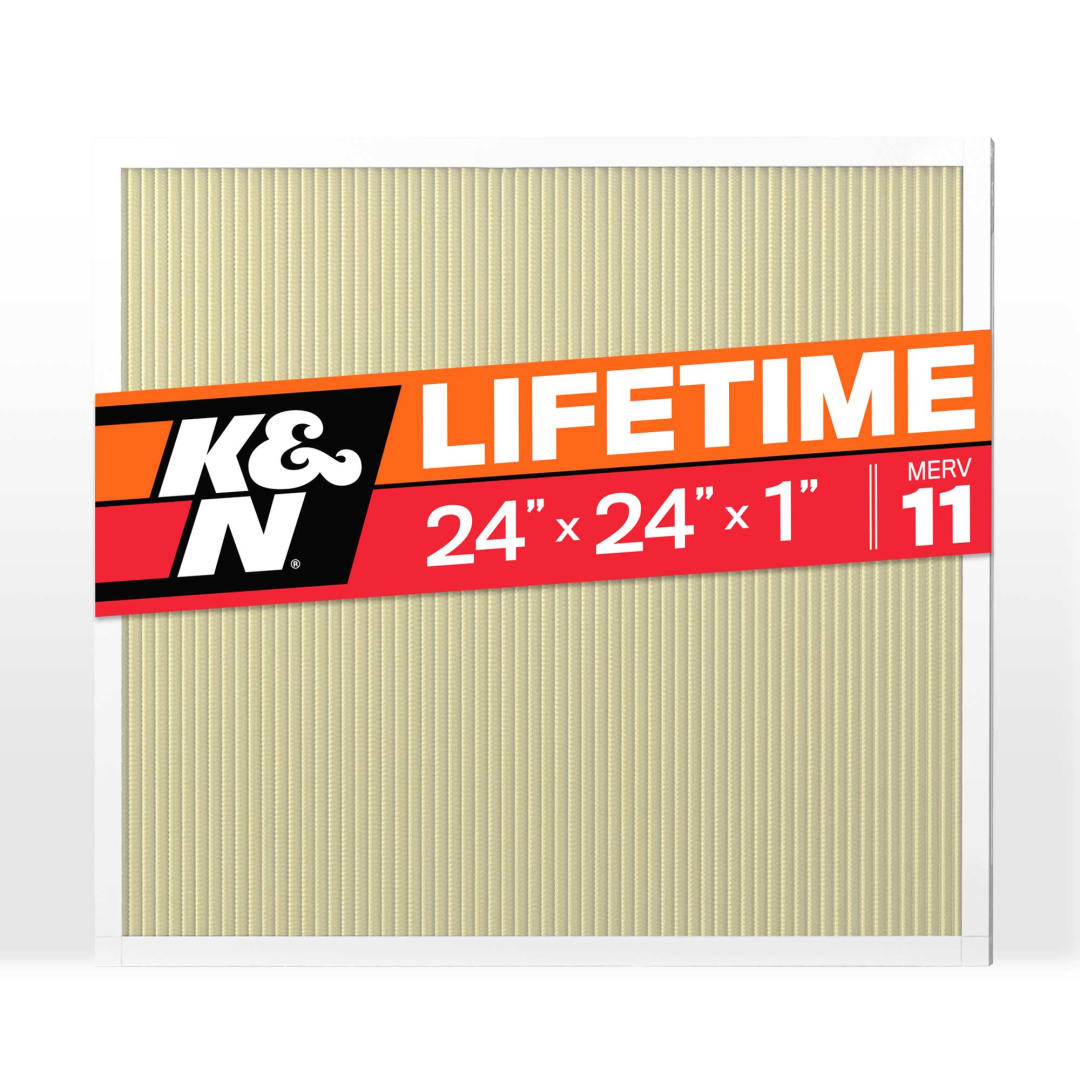 K&N HVC-12424 HVAC Filter; 24 x 24 x 1