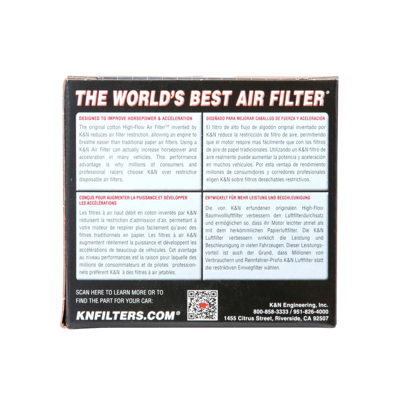 Round Air Filter