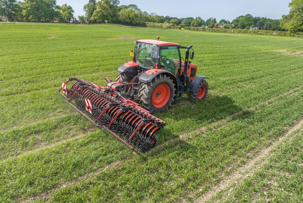 Kverneland mechanical weeders for cereals and row crops